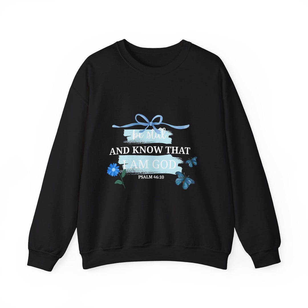 Be Still Crew / White Lettering - Etsy