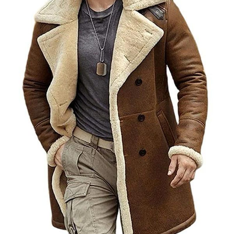 Mens Long Jacket Fur - Etsy