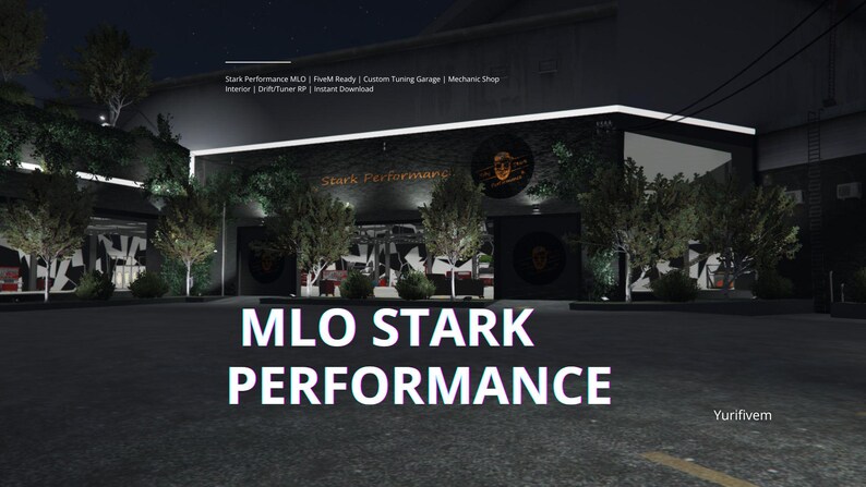 Stark Performance MLO | Fivem Ready | Custom Tuning Garage | Mechanic Shop Interior | Drift ...
