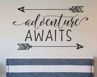Adventure Decal - Etsy