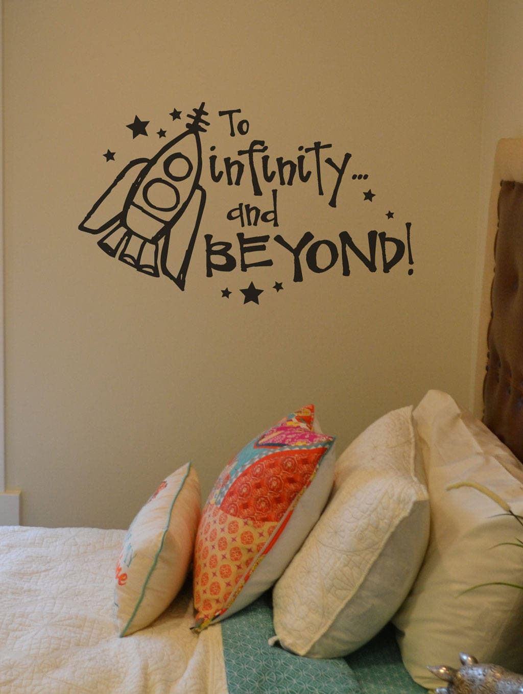 To Infinity and Beyond Vinyl Decal Wall Sticker Disney Toy - Etsy