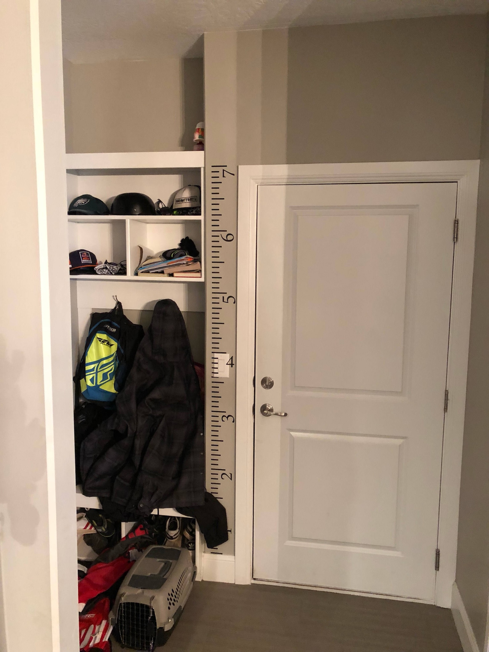 Ruler Growth Chart 7 Ft Wall Sticker Height Measurement Decal GC201 - Etsy