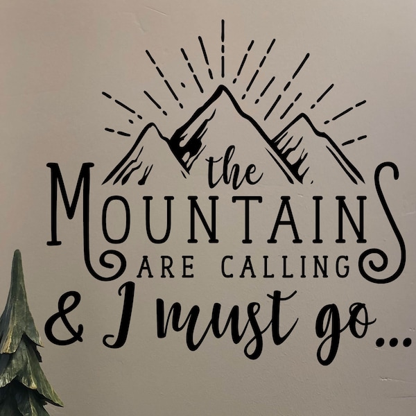 Rustic Wall Decal - Etsy