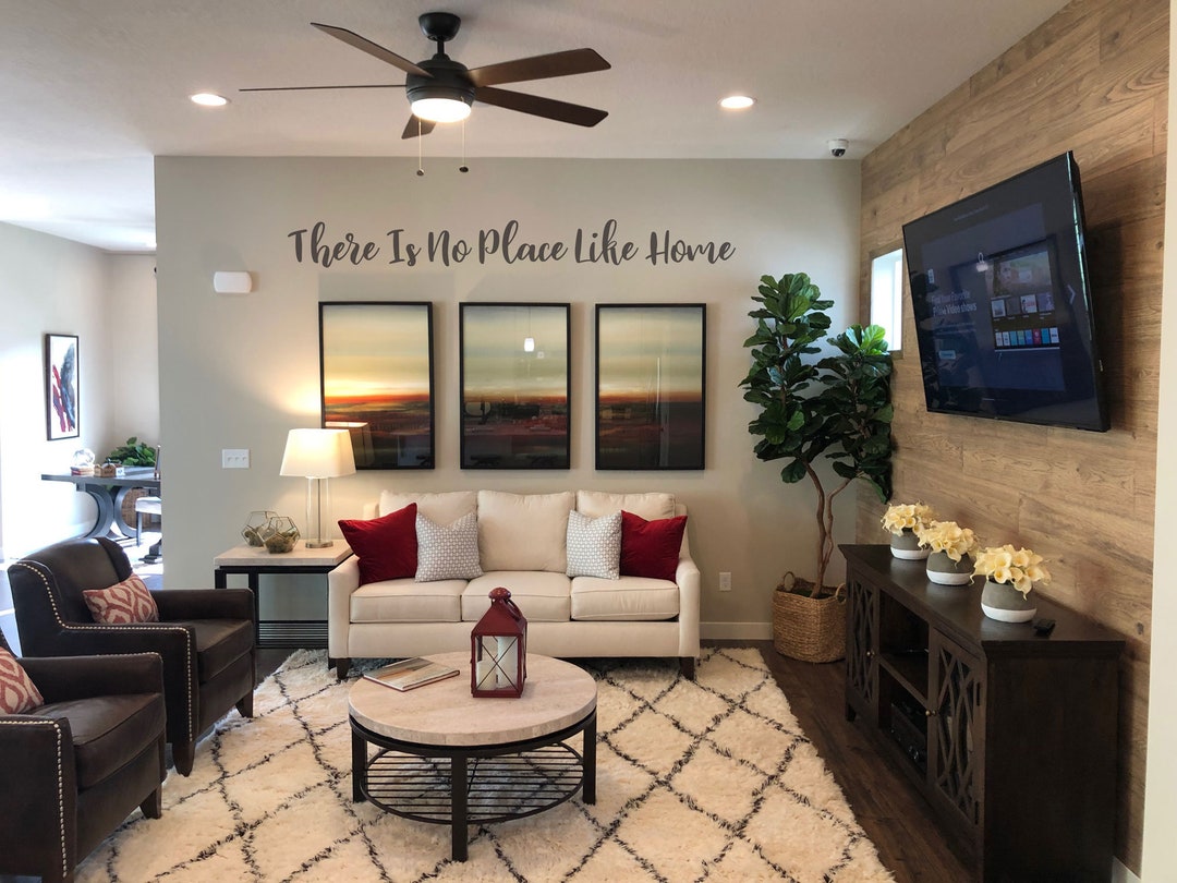 There is No Place Like Home Wall Decal - Sticker Decal - Vinyl ...