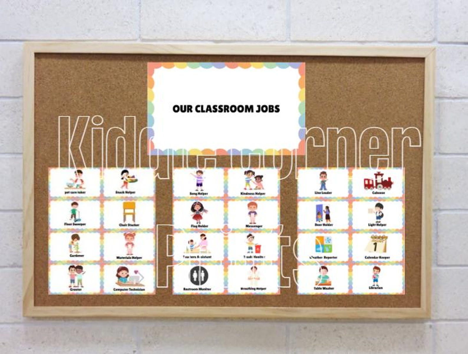Preschool Classroom Job Chart Printable Teacher Resources Classroom ...