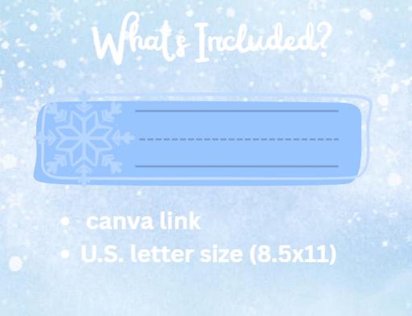 Editable Snowflake Name Tags Printable Preschool Classroom Resources ...