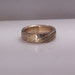 Rustic Finish on 14k White Gold 18k Yellow Gold With Sterling - Etsy