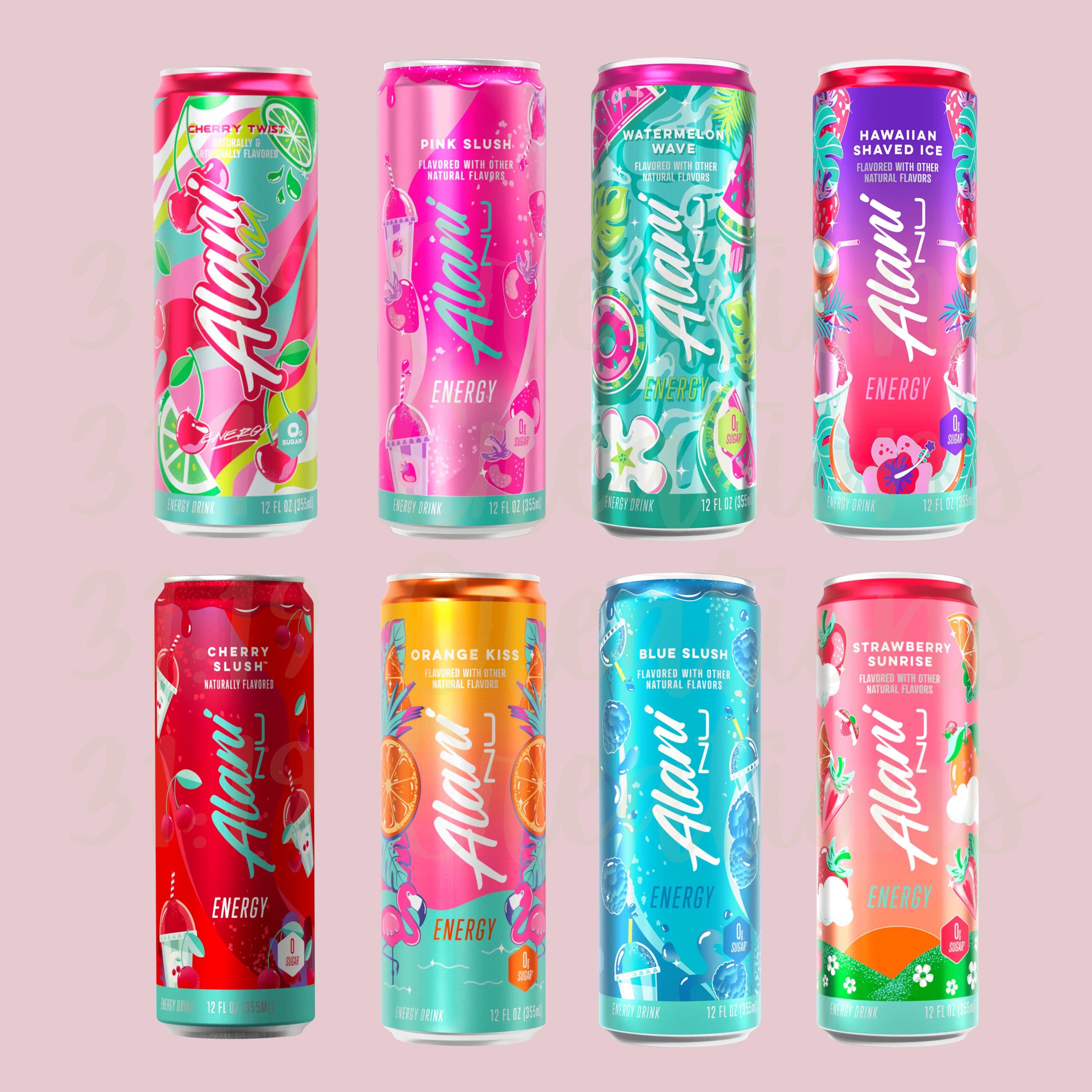 Alani Nu Energy Drink Can Digital Designs – 8-pack! - Etsy