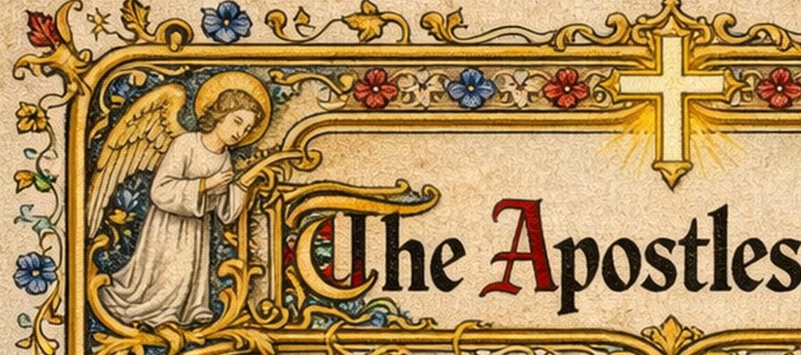 The Apostles’ Creed Illuminated Manuscript | Christian Wall Art ...