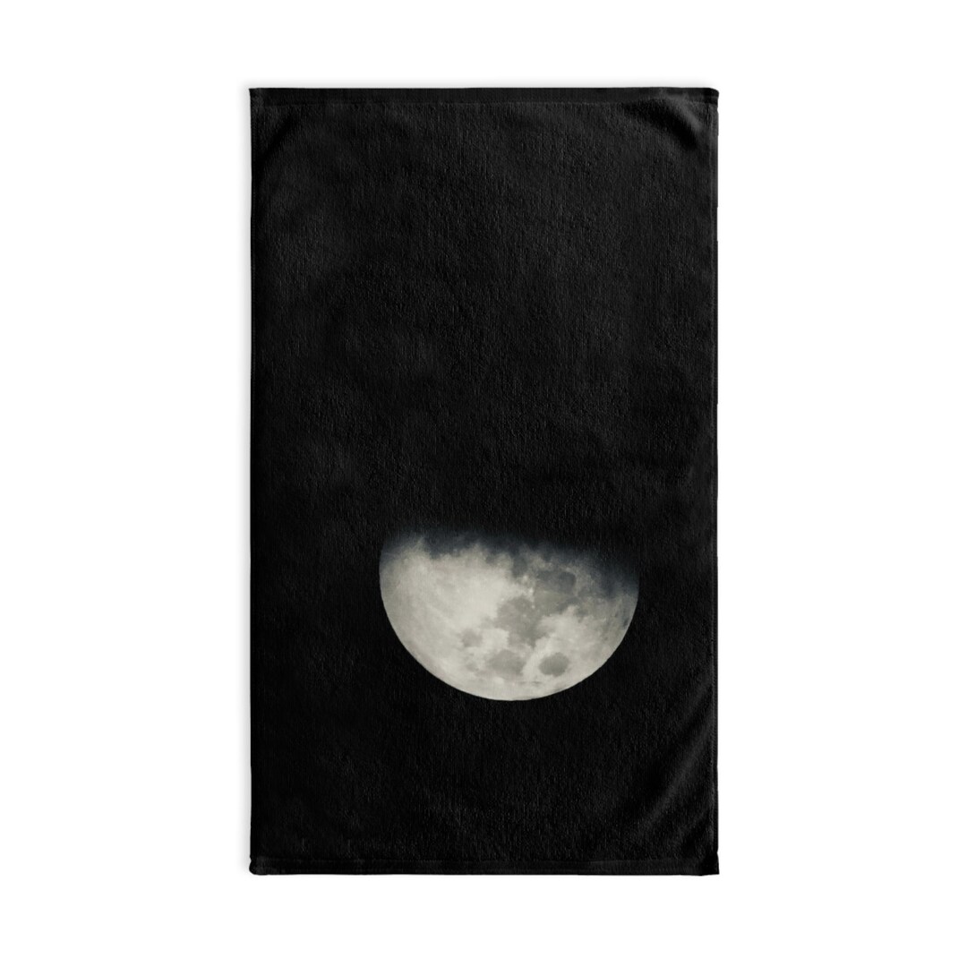 Moon Phases Hand Towel | Celestial Kitchen Decor, Bathroom Towel, Gifts ...