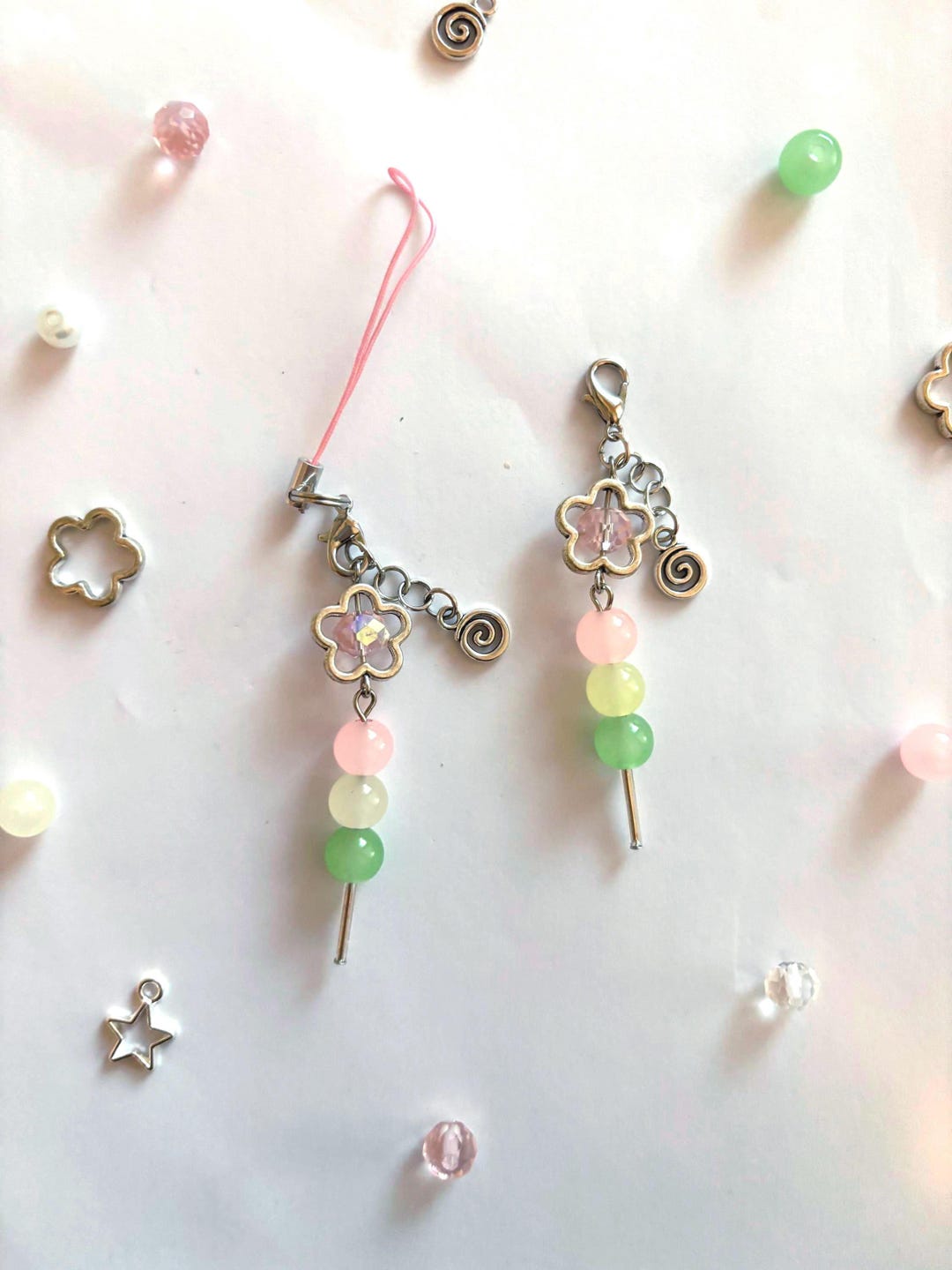 Mini Dango Keychain Phone Charm | Handmade | Funds Research Toward ...