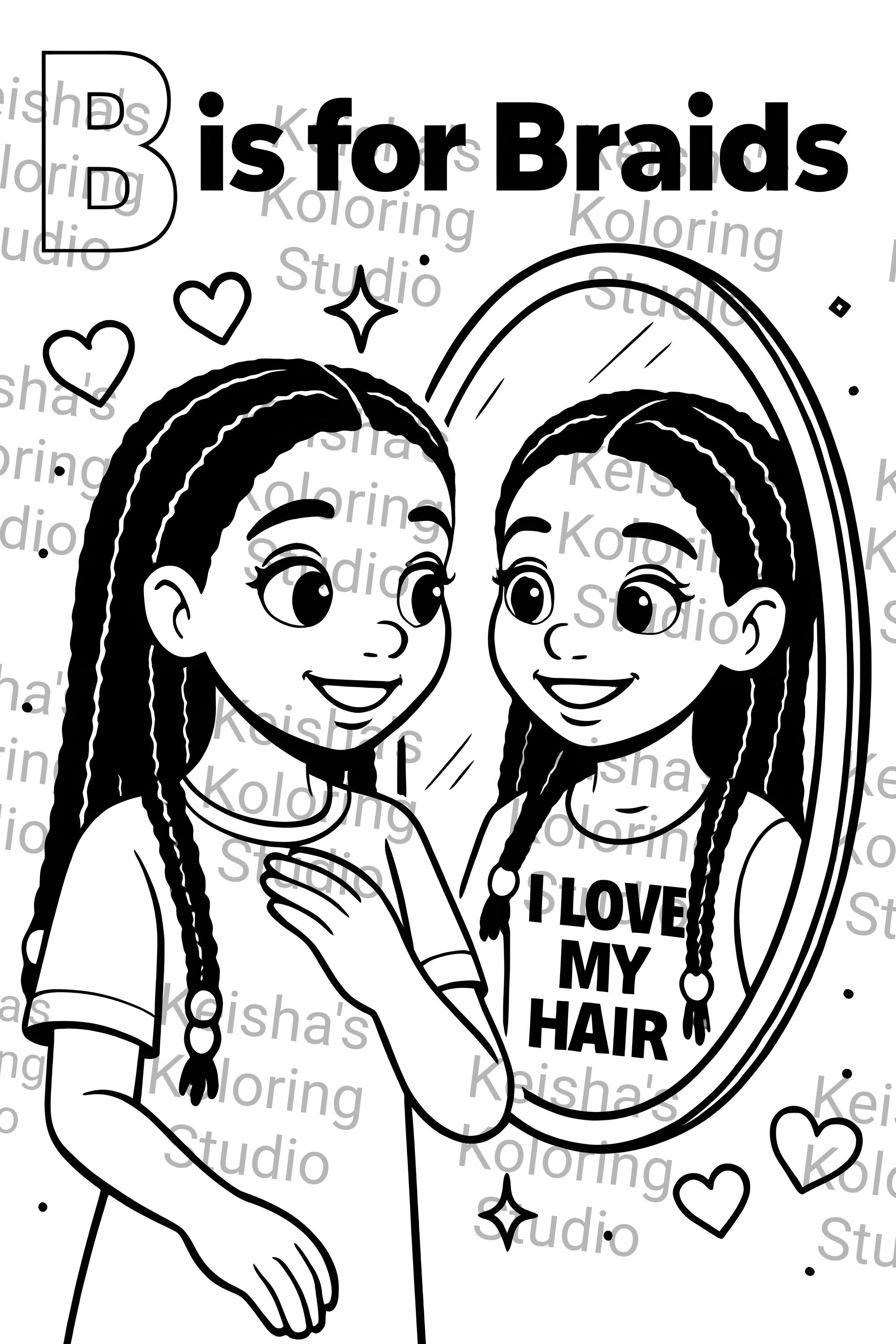 Diverse ABC Affirmations Coloring Book: Black Child Empowerment - Etsy