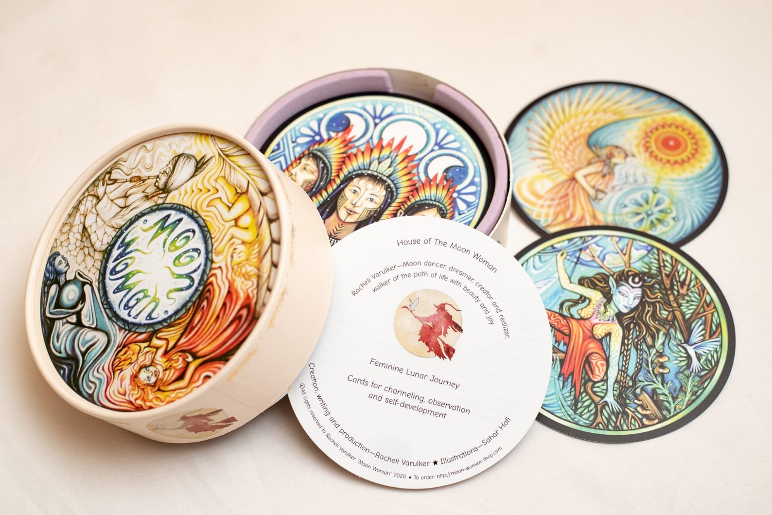 30 Shamanic Healing Cards Moon Woman Shamanic Healing Cards the Set of ...