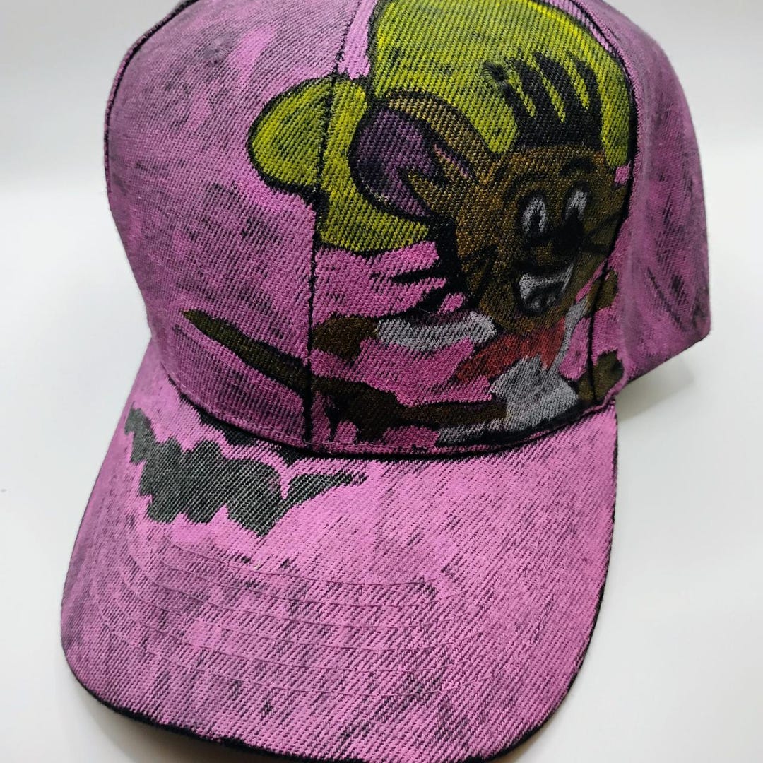 Speedy Gonzales Baseball Hat Custom Painted Acrylic - Etsy
