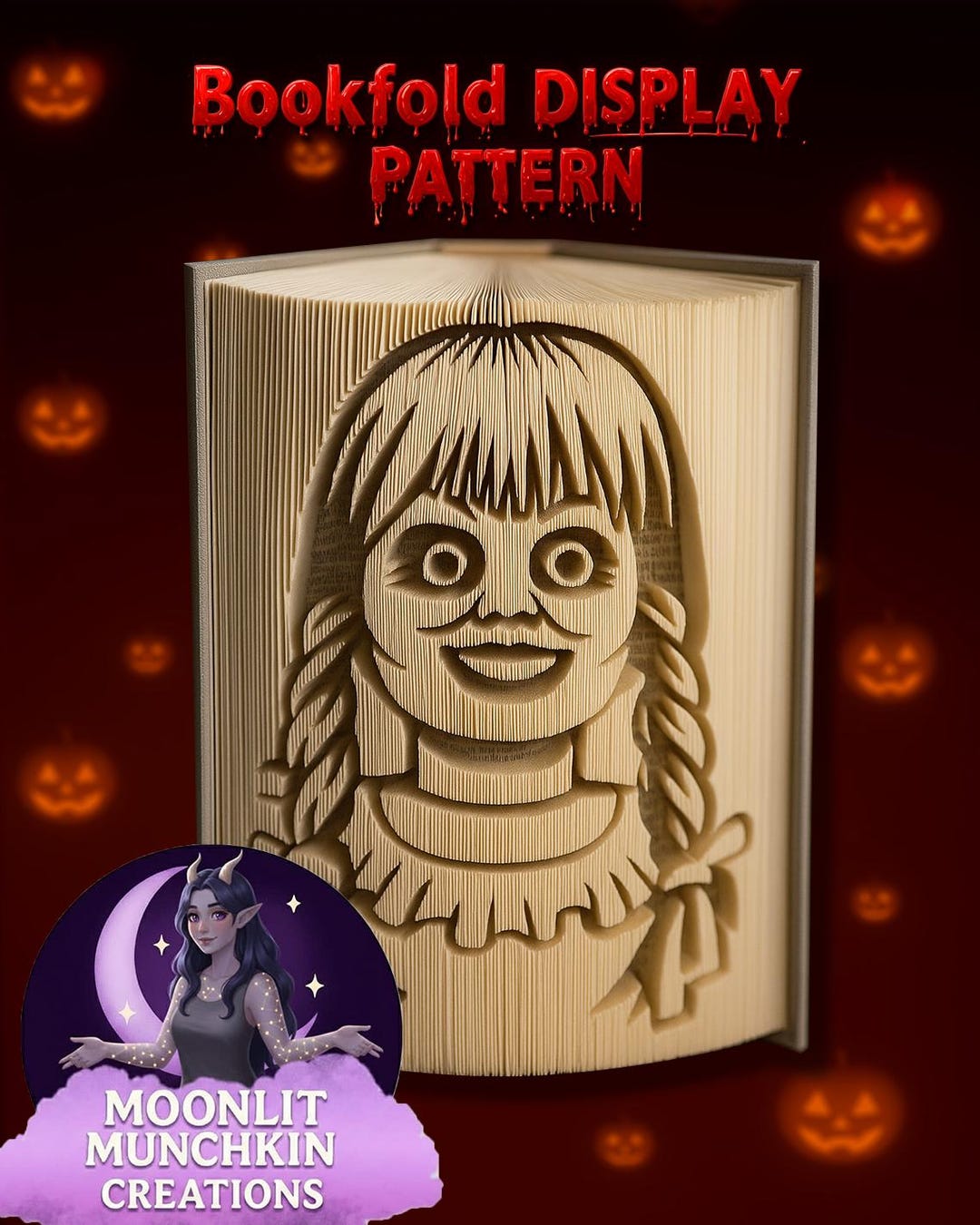 Annabelle Conjuring – Book Folding Pattern (digital Download) - Etsy