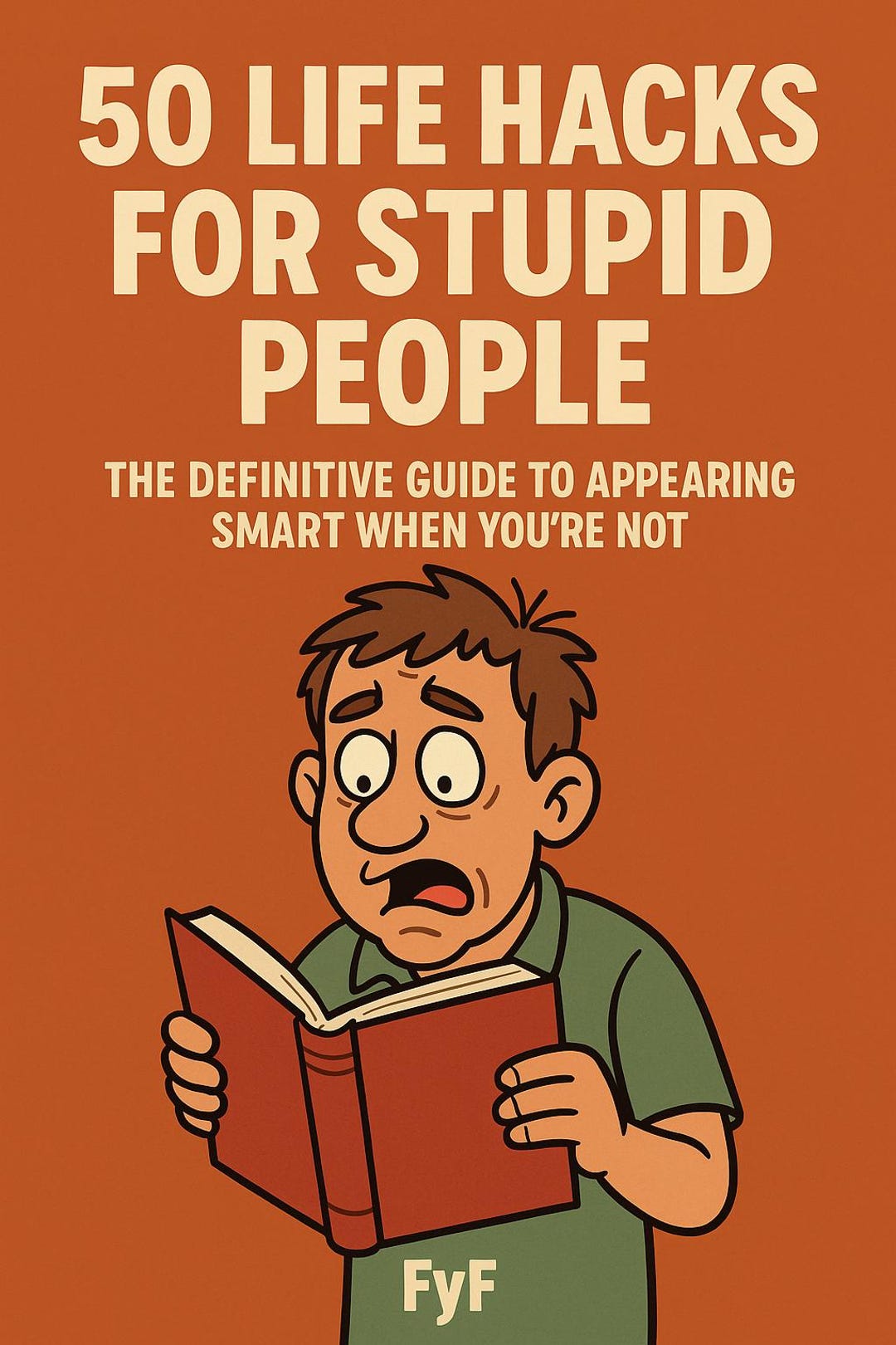 Funny Gift Self Help for Stupid People Guide Book Confidence Boosting ...