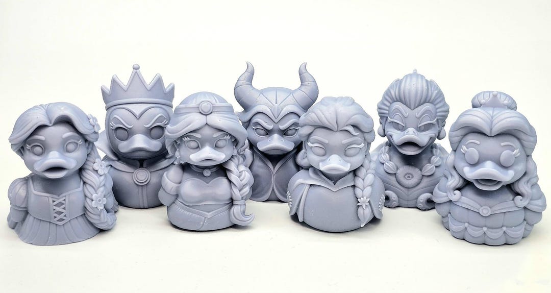Royal Princess Ducks: 3D Printed Resin Fantasy and Magical Duck ...
