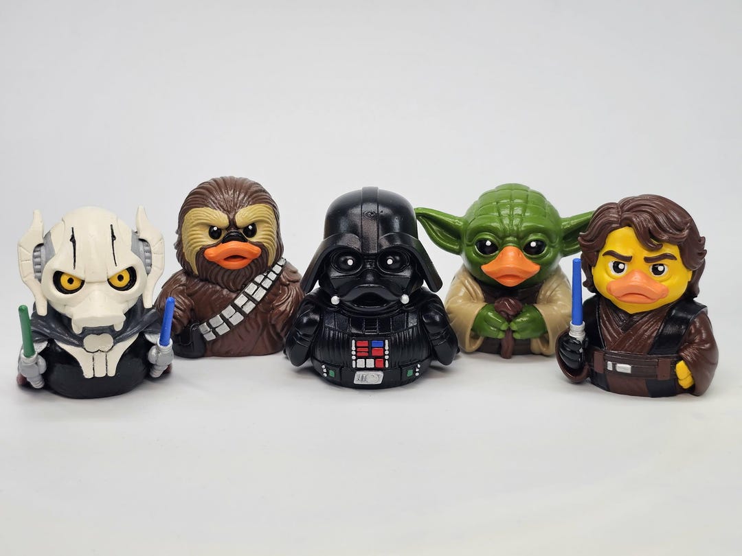Starducks 3D Printed Resin Duck Statuettes, Miniature, 9k Ultra High ...