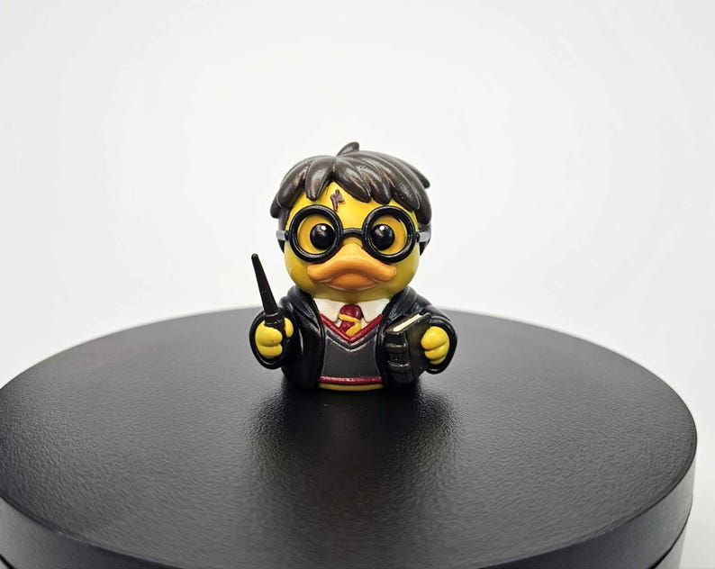 Wizard Duck 3D Printed Resin Duck Statuettes, Magic Ducks Inspired by ...