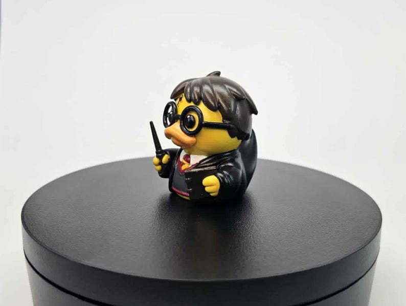 Wizard Duck 3D Printed Resin Duck Statuettes, Magic Ducks Inspired by ...