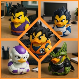 Dragon Ball Z Ducks - Etsy