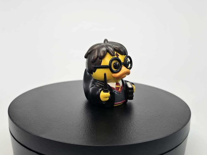 Wizard Duck 3D Printed Resin Duck Statuettes, Magic Ducks Inspired by ...