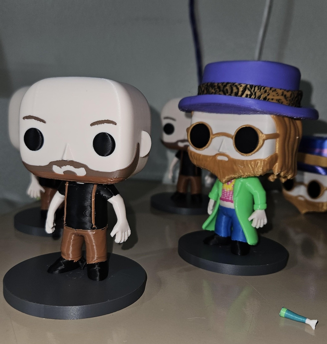 Custom Funko Inspired 3D Printed Souvenir and 3D Printed Model File to ...