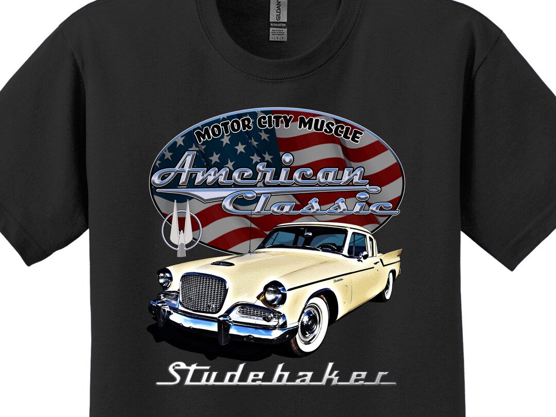 Studebaker Silver Hawk T-shirt 1958 Classic Car USA Patriotic - Etsy