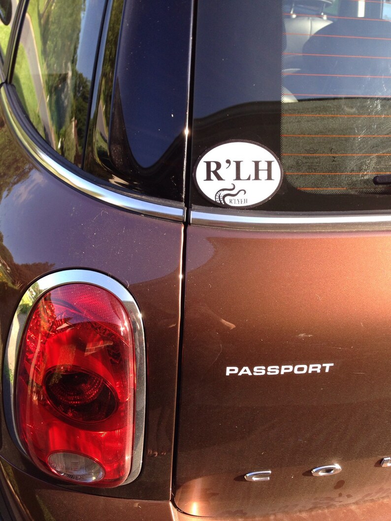 R'lyeh Car Sticker - Etsy