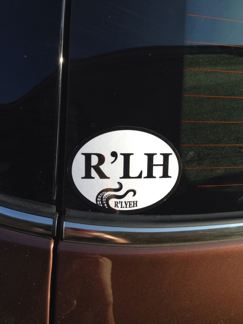 R'lyeh Car Sticker - Etsy