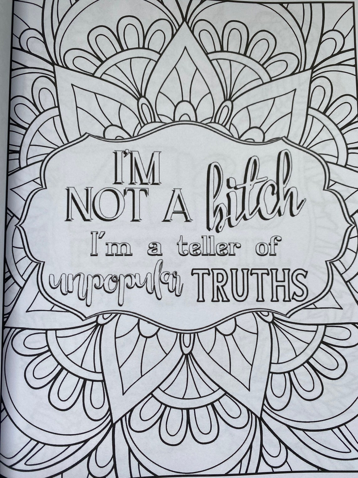 Printable Swear Word Coloring Book Pages Inappropriate - Etsy Canada