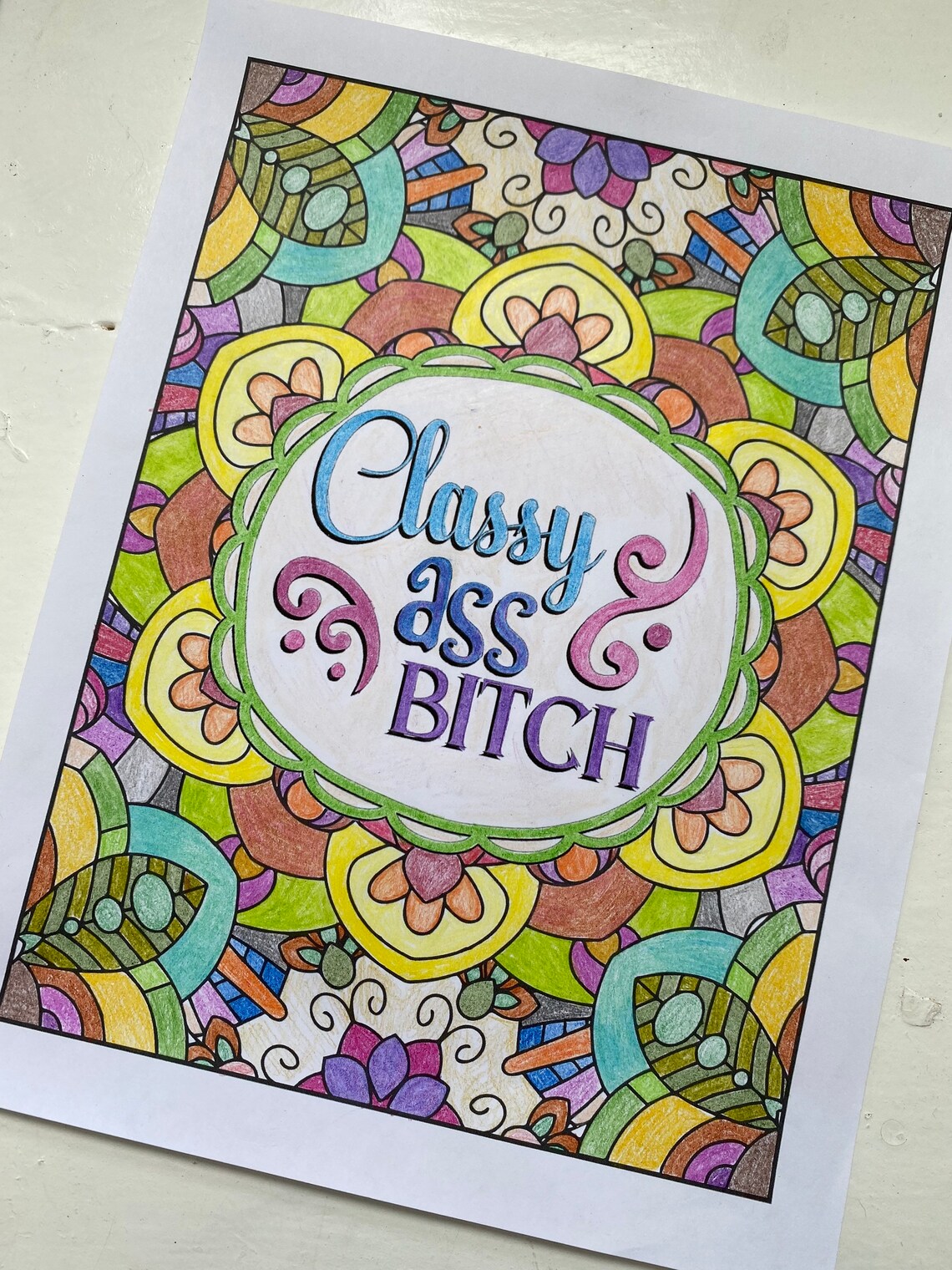 Printable Swear Word Coloring Book Pages Inappropriate - Etsy Canada