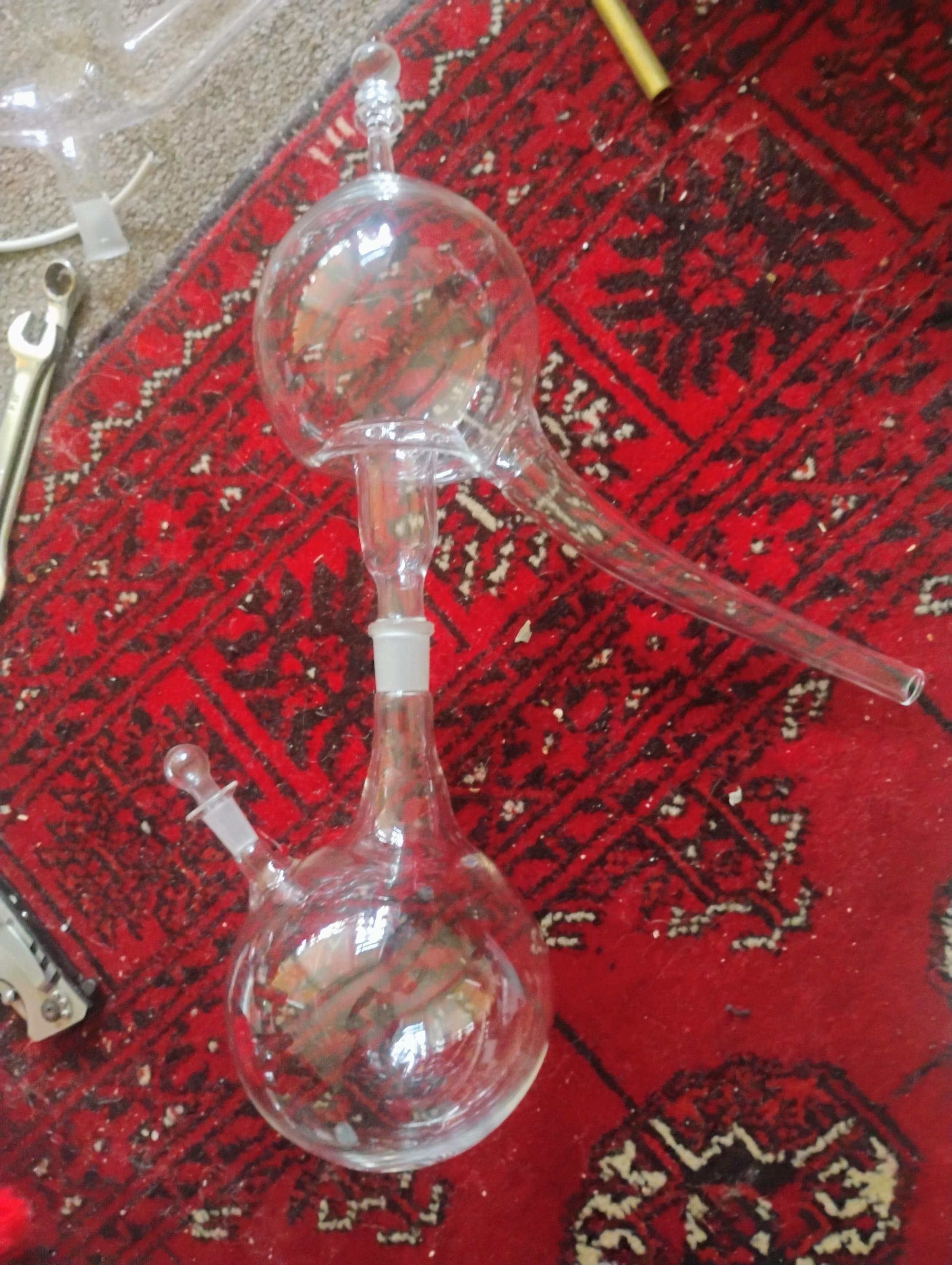 Alchemy Glass Lab Alembic for Distillation, Potions and Magic- Pyrex ...