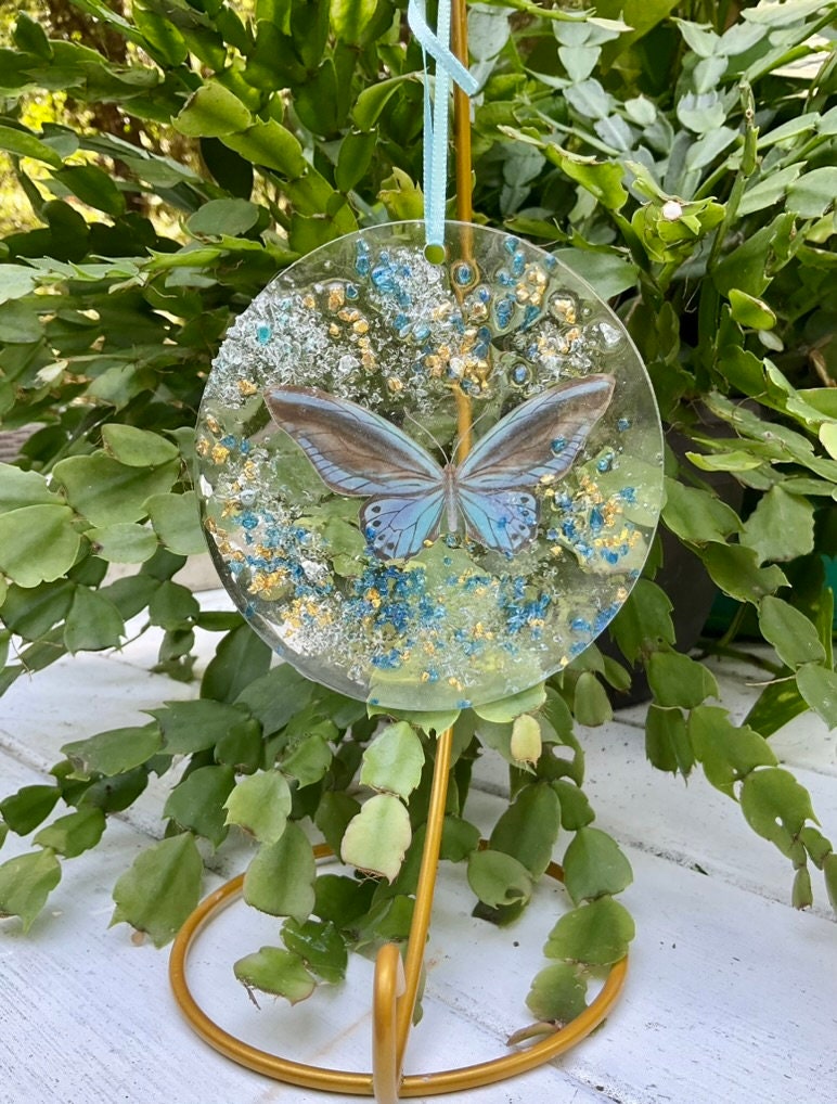 Butterfly Suncatcher - Etsy