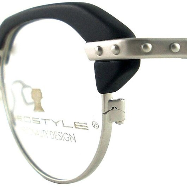 Vintage Club Glasses Eyeglasses Sunglasses New Frame Eyewear Silver ...