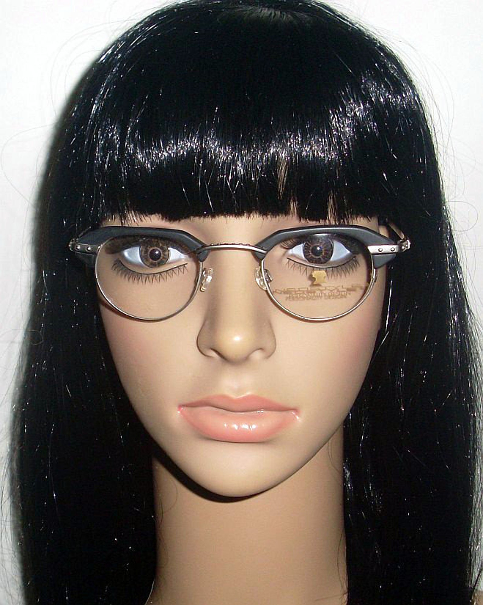 Vintage Club Glasses Eyeglasses Sunglasses New Frame Eyewear Silver ...