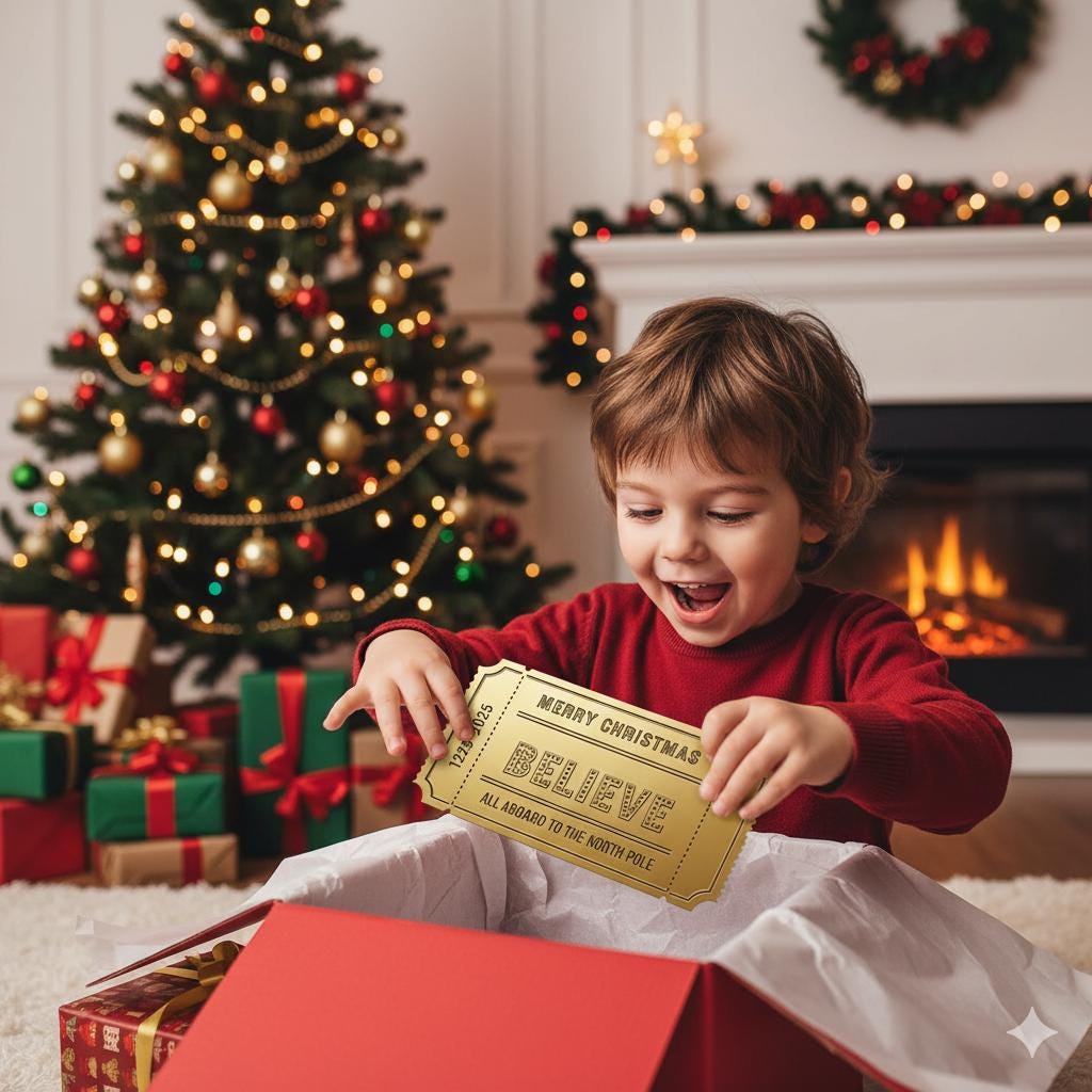 Polar Express Gold Ticket Add Name (digital Download), Personalized ...