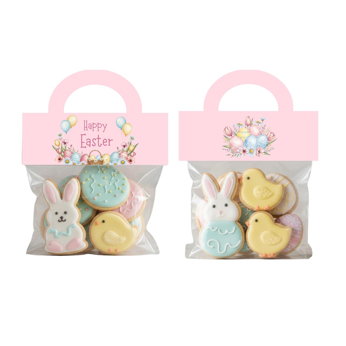 Cookie Treat Bag Topper 2 Sizes(instant Download), Printable Happy ...