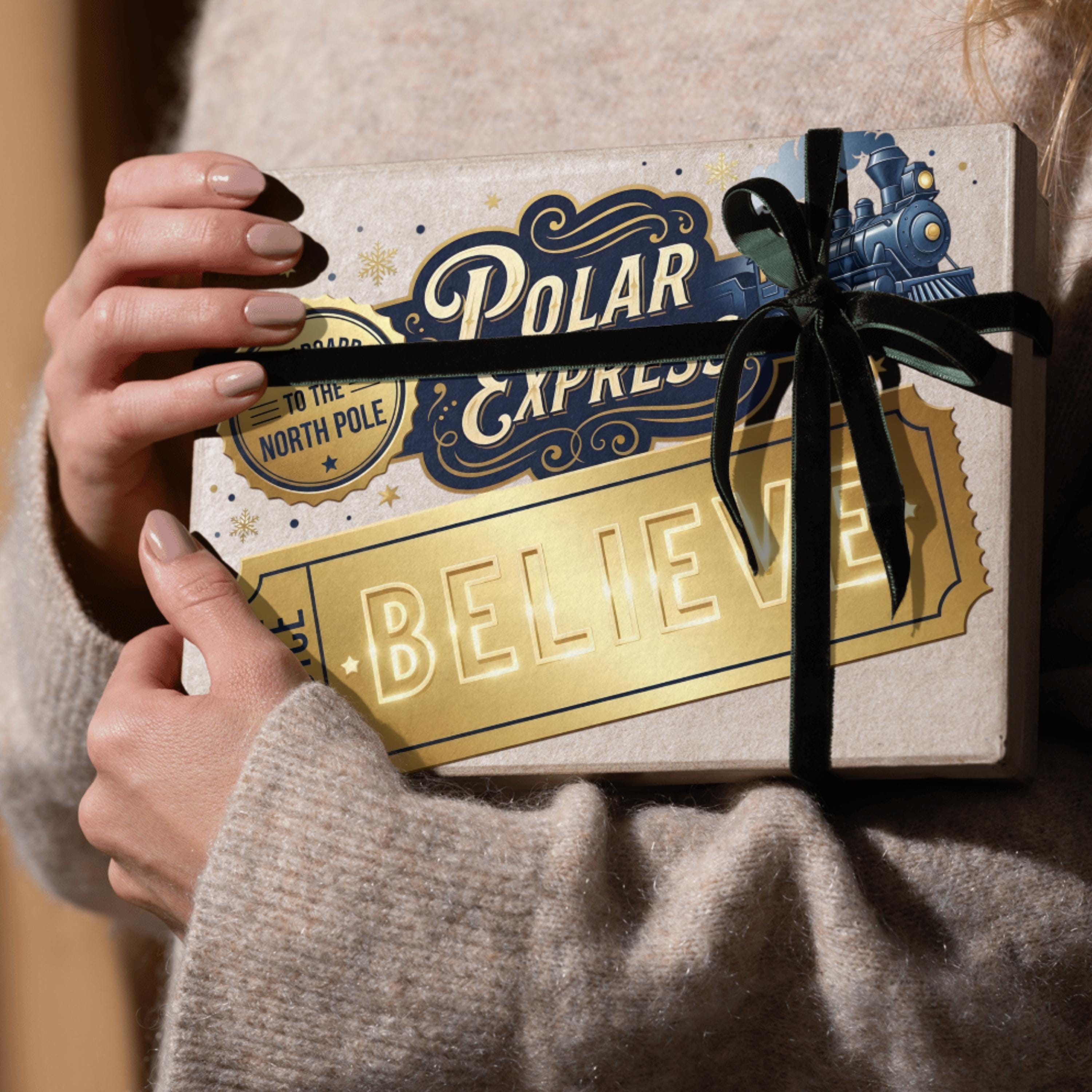 Polar Express Believe Ticket PNG Clipart (digital Download) - Etsy