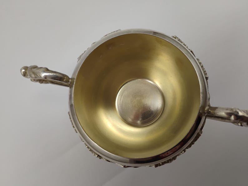 Norman Old English Reproduction Silver Plated Sugar Bowl - Etsy