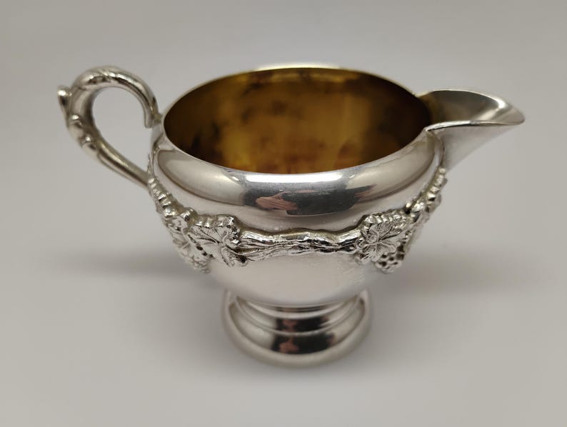 Old English Reproduction Creamer BP Silver Plated - Etsy