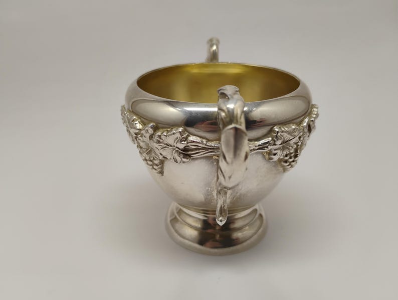 Norman Old English Reproduction Silver Plated Sugar Bowl - Etsy