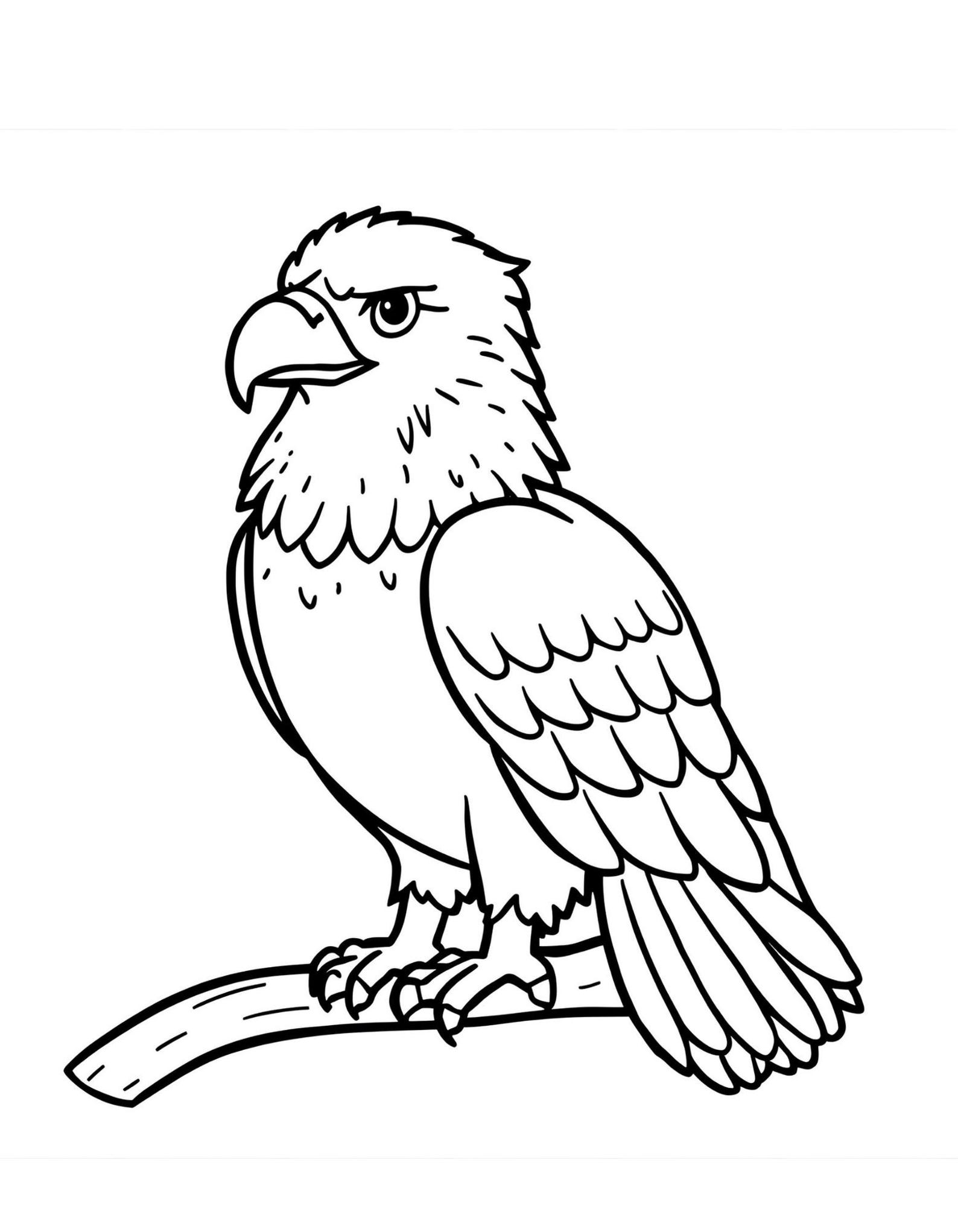 Eagle Coloring Pages for Kids & Adults: Printable Bird Art (PDF ...
