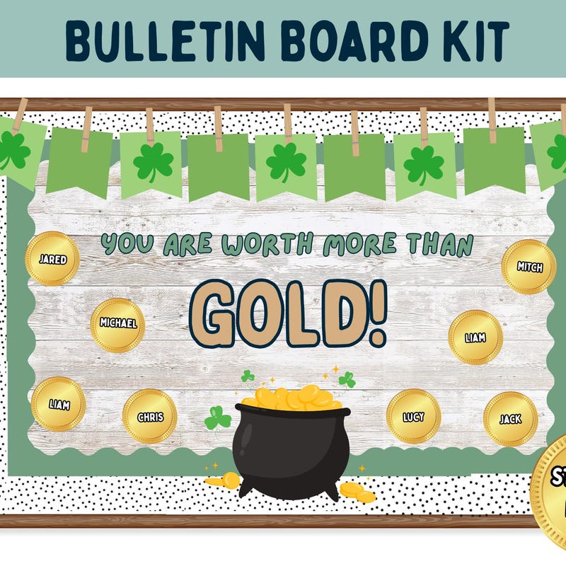 You Are Worth More Than Gold Bulletin Board - Etsy