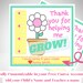 Teacher Appreciation Gift Tag Template End of the School Year Gift Tag ...