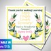 Teacher Appreciation Gift Tag Template End of Year Gift Tag Instant ...