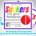 Sucker Pop By! We Are Suckers for Your Referrals Realtor Pop-by Tag for ...
