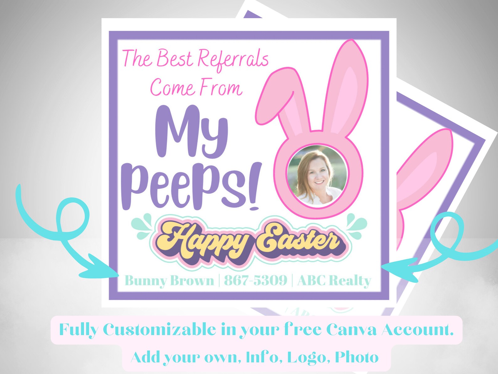 Easter Real Estate Pop by the Best Referrals Come From My PEEPS Realtor ...