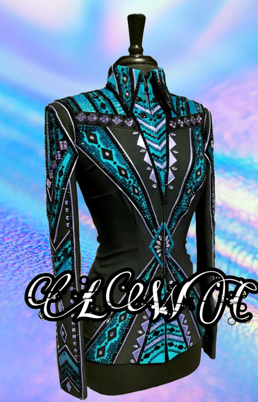 Western Showmanship Jacket: Rodeo Queen Horsemanship Clothes - Etsy