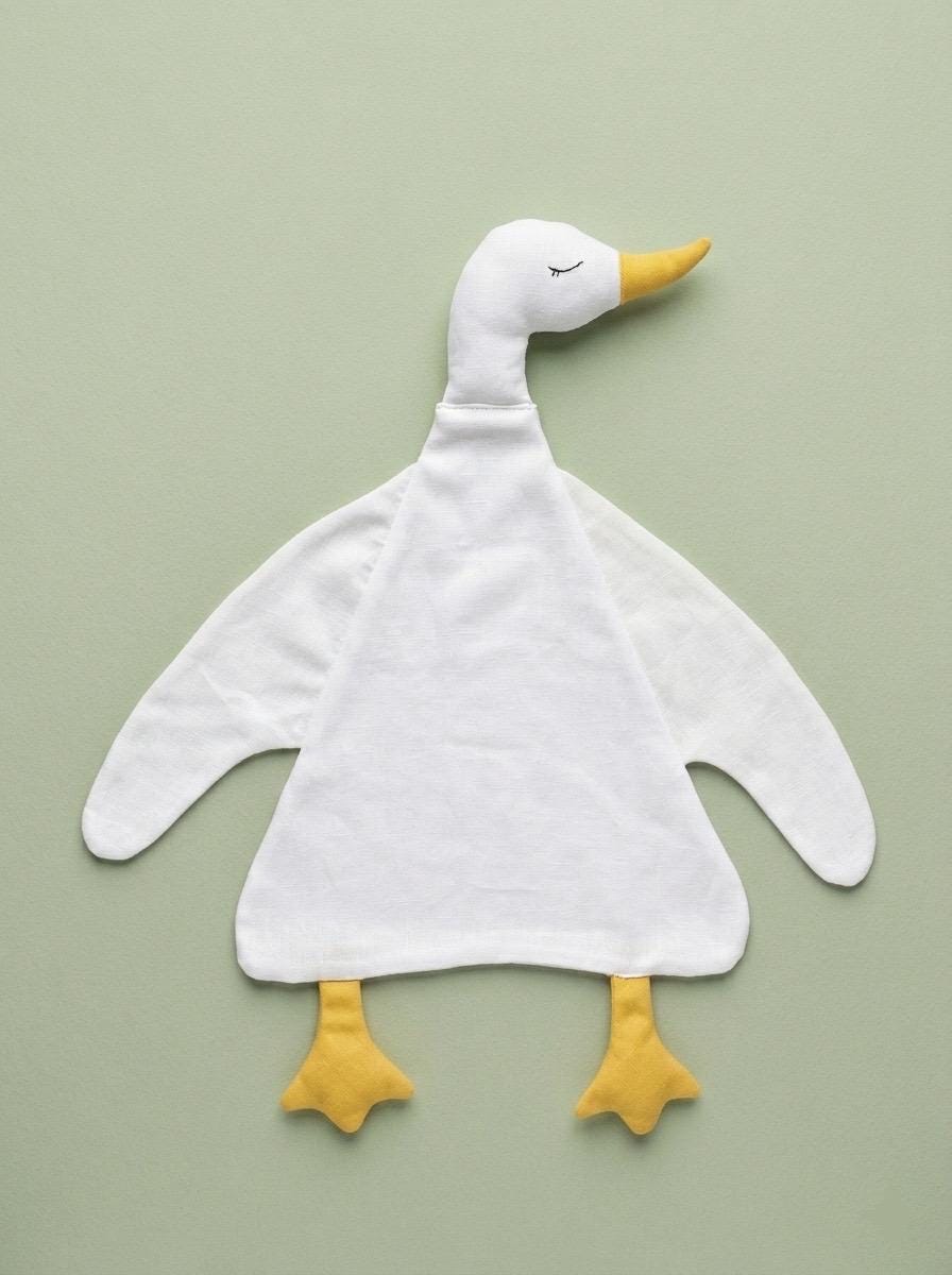 Sleepy Goose Comfort Lovey PDF Sewing Pattern A4, Lazy Goose Lovey ...
